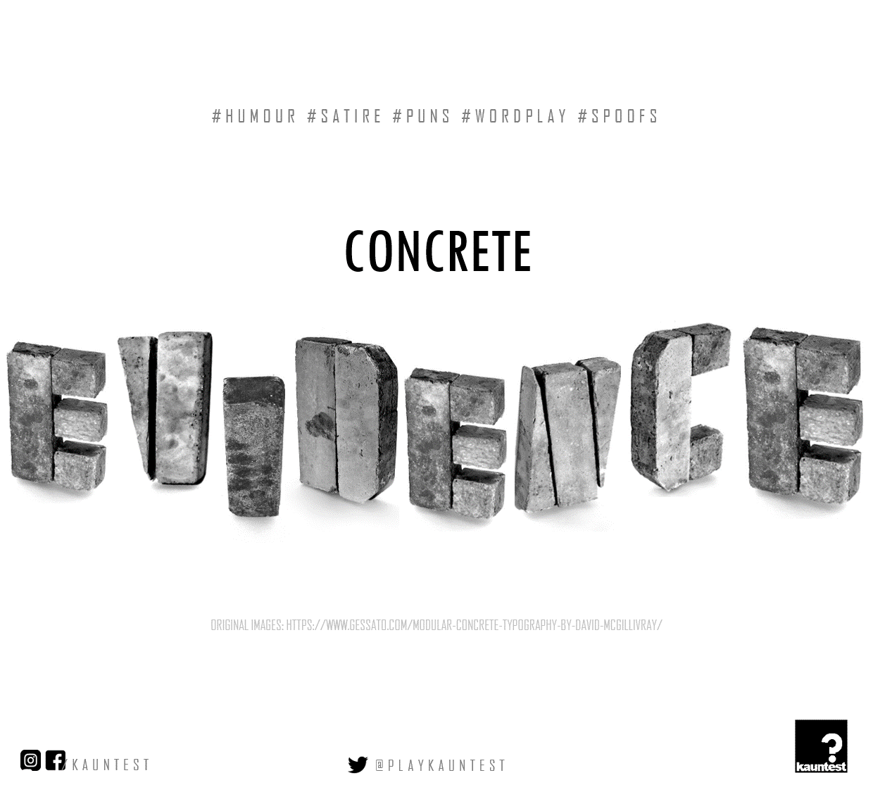 Here’s Solid Proof & Concrete Evidence – KAUNTEST