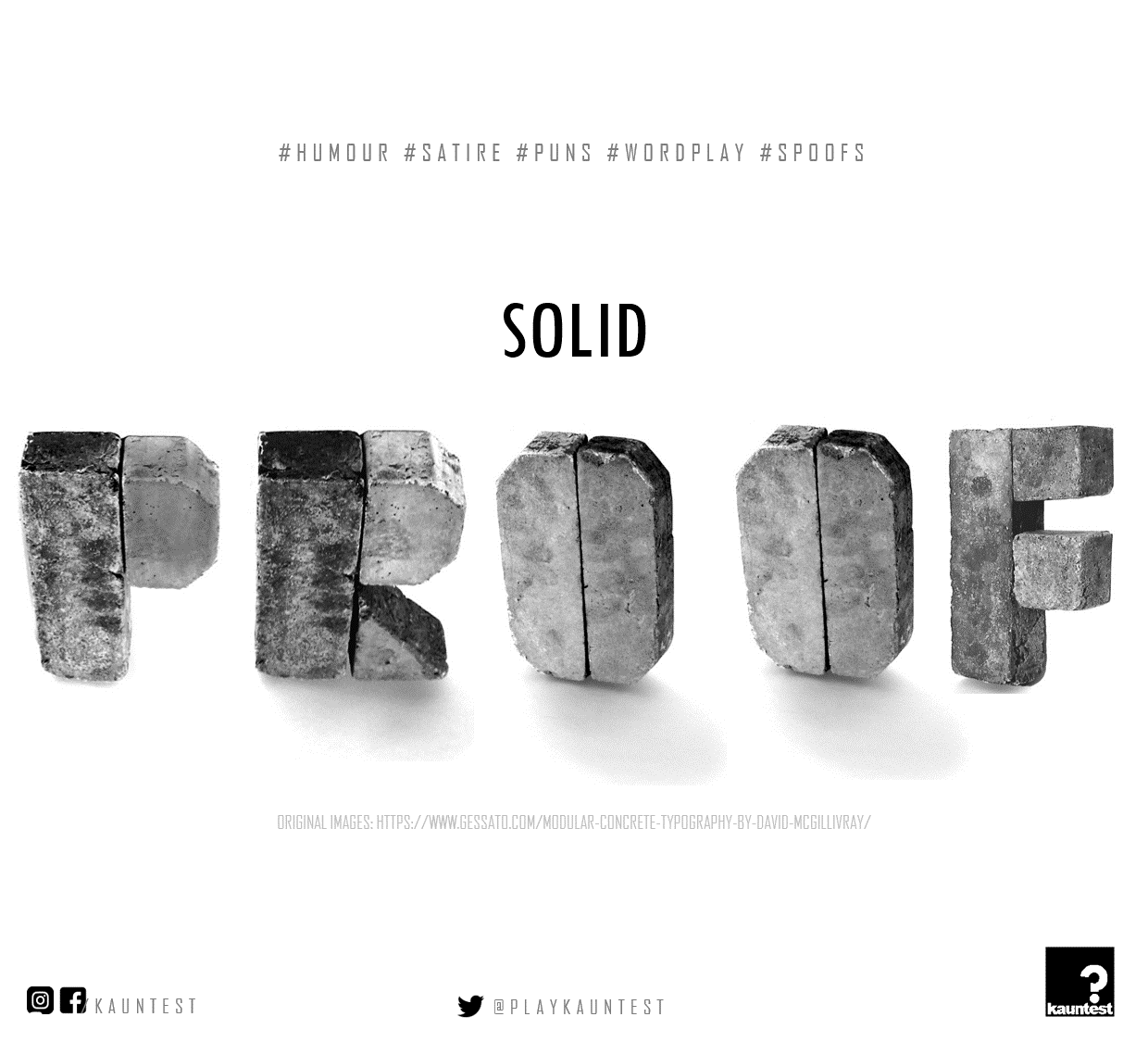 Here’s Solid Proof & Concrete Evidence – KAUNTEST